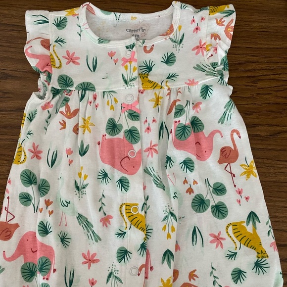Carter's | One Pieces | Nwt Carter Girl Jungle Print Set 9 Mon | Poshmark